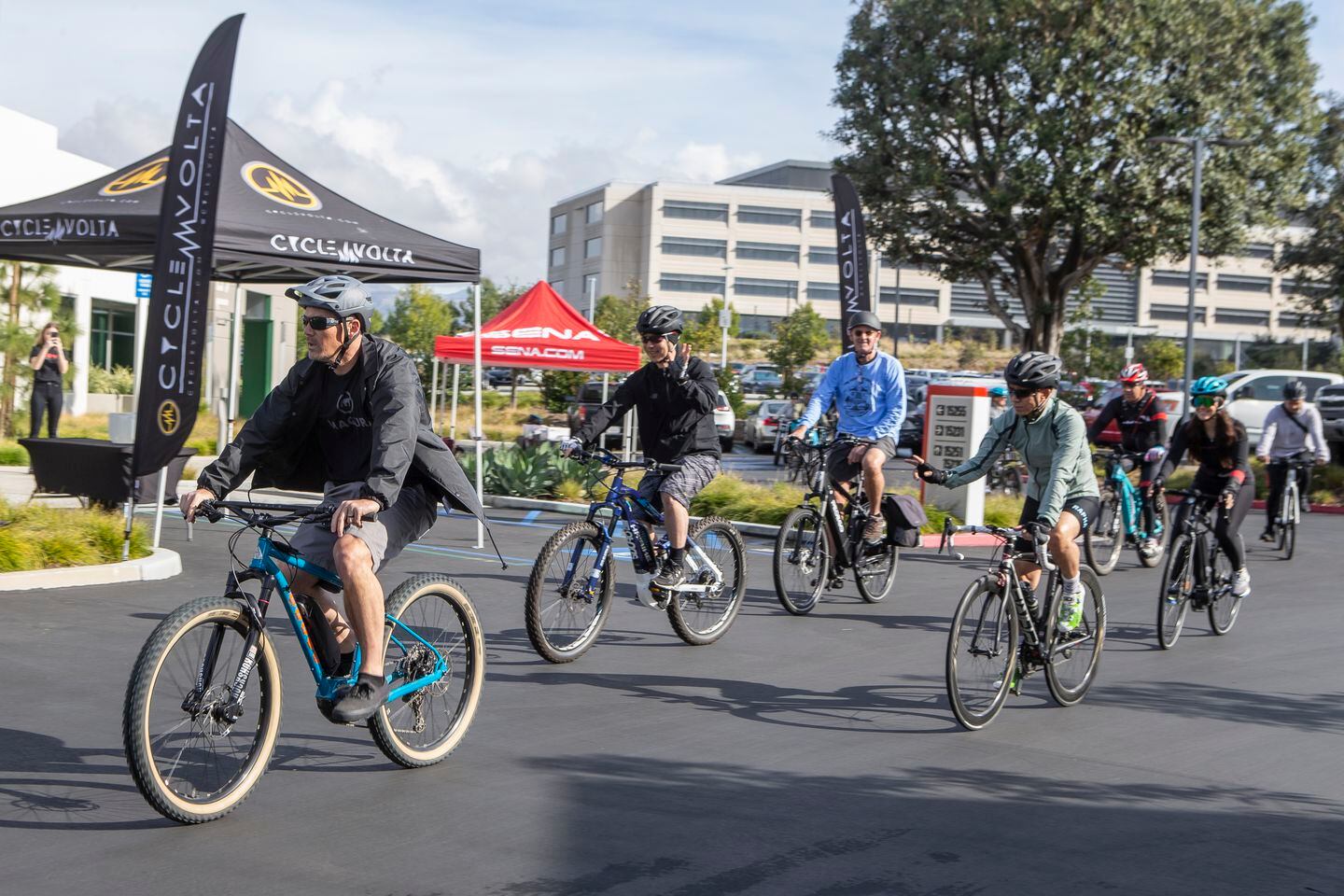 “Cycle Volta” Rolls Out First Group Ebike Ride | Cycle Volta